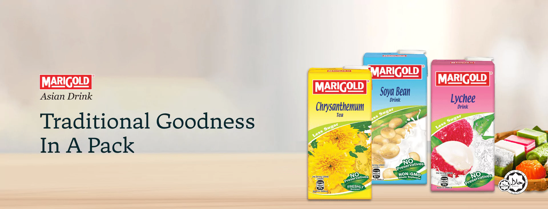 Asian Drinks | For Life For Health | Marigold